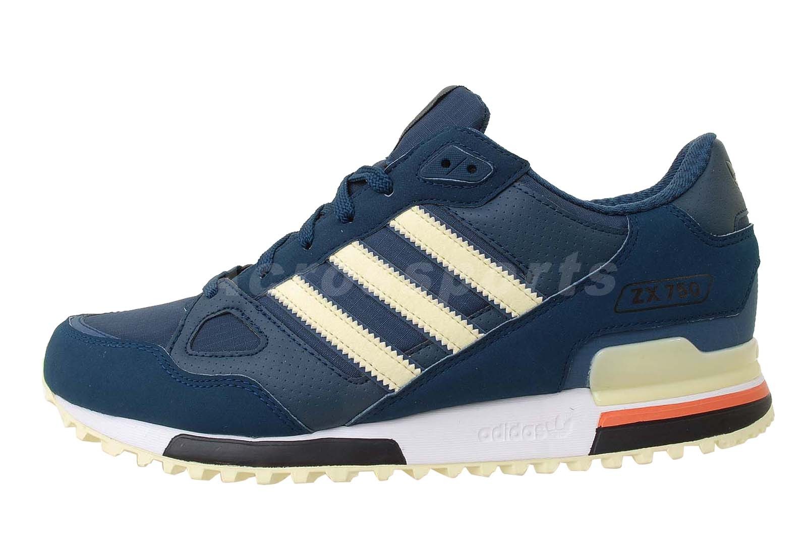 Купить Кроссовки Адидас оригиналы и ZX 750 zx750 темно-мужской ретро ...