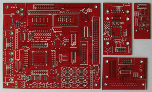 Купить Макетная плата Mcu Avr Atmega64128单片机实验开发板 Pcb 送编程器pcb в